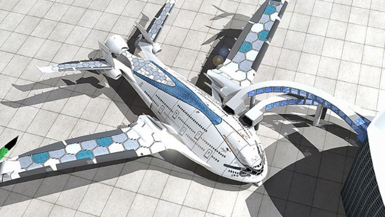 Este es el espectacular avión del futuro: Un superjumbo ecológico ...