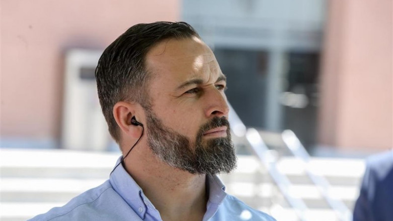 Abascal protagoniza este jueves un mitin de Vox en Palma, en la recta ...