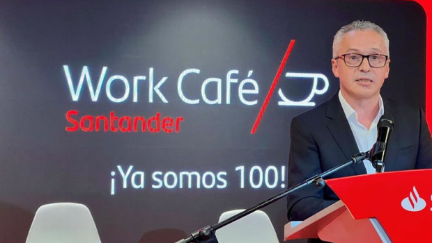 Economía/Finanzas.- Banco Santander abre su Work Café número 100 en ...